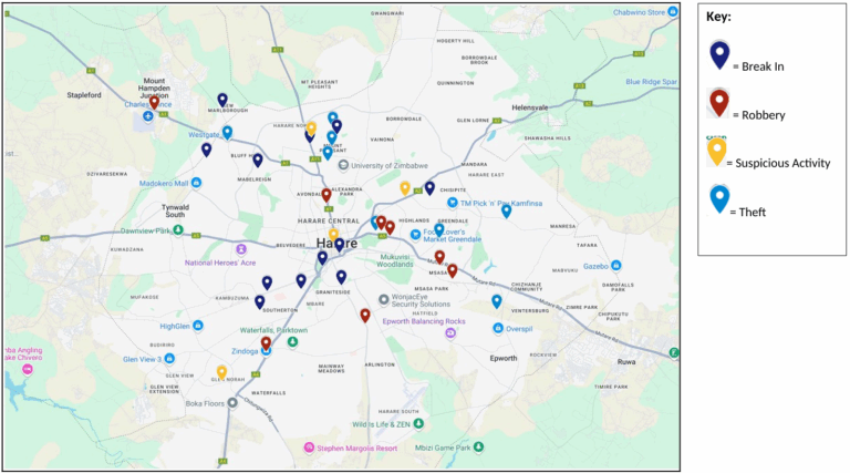 Safeguard Crime Report – March 2025 – Safeguard Security Zimbabwe